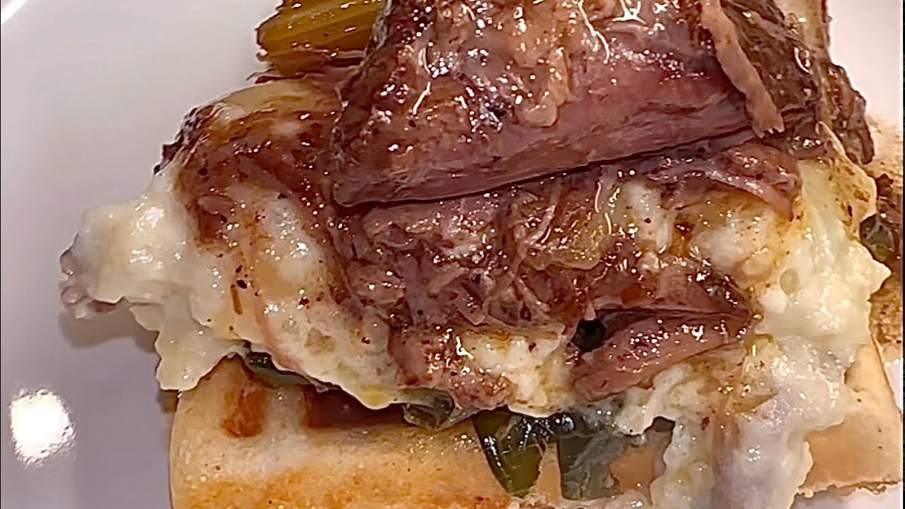 Pot Roast Stew with Mashed Potatoes, Collard Greens and Waffle ...