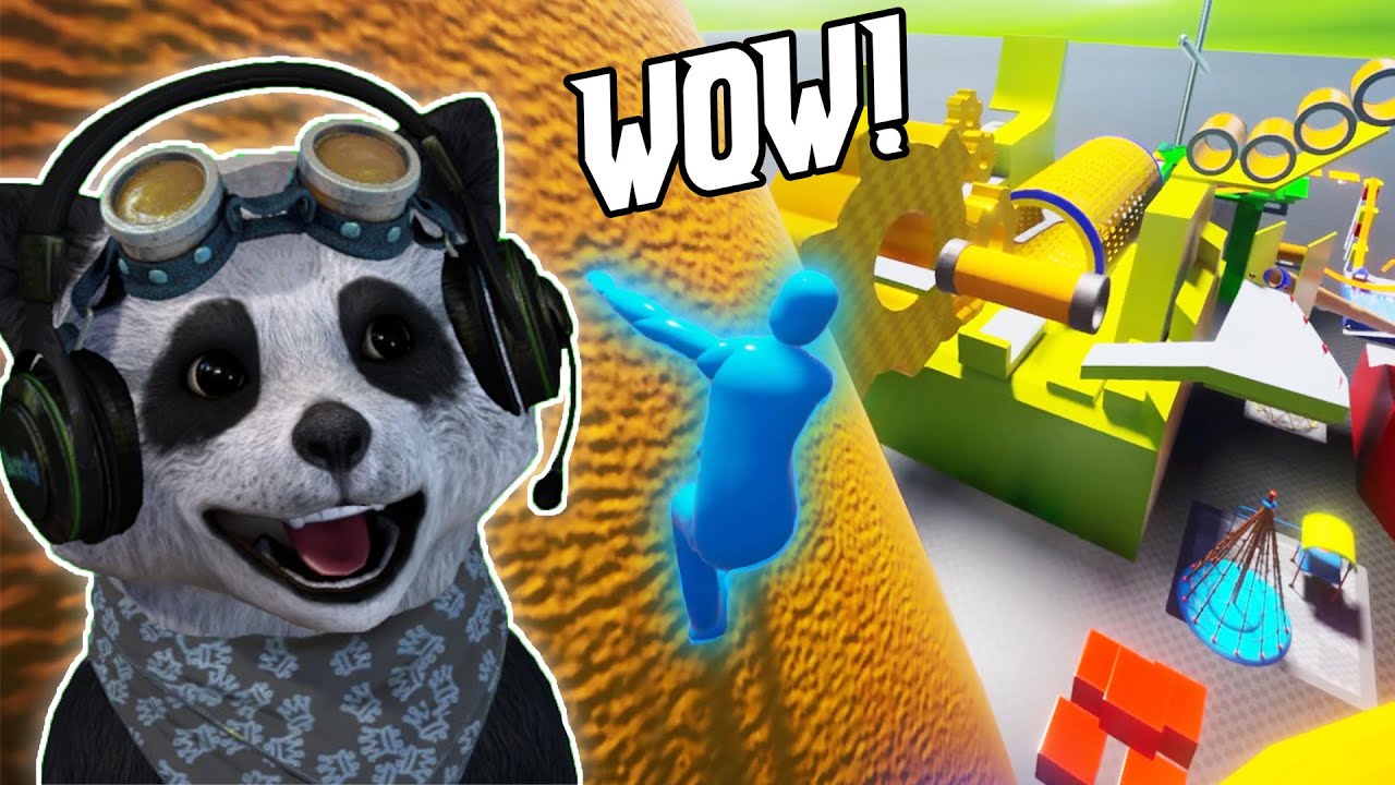 SERU JUGA GAME INI!! PARKOUR PAKAI MANUSIA LETOY!! - PlayForm: Human ...