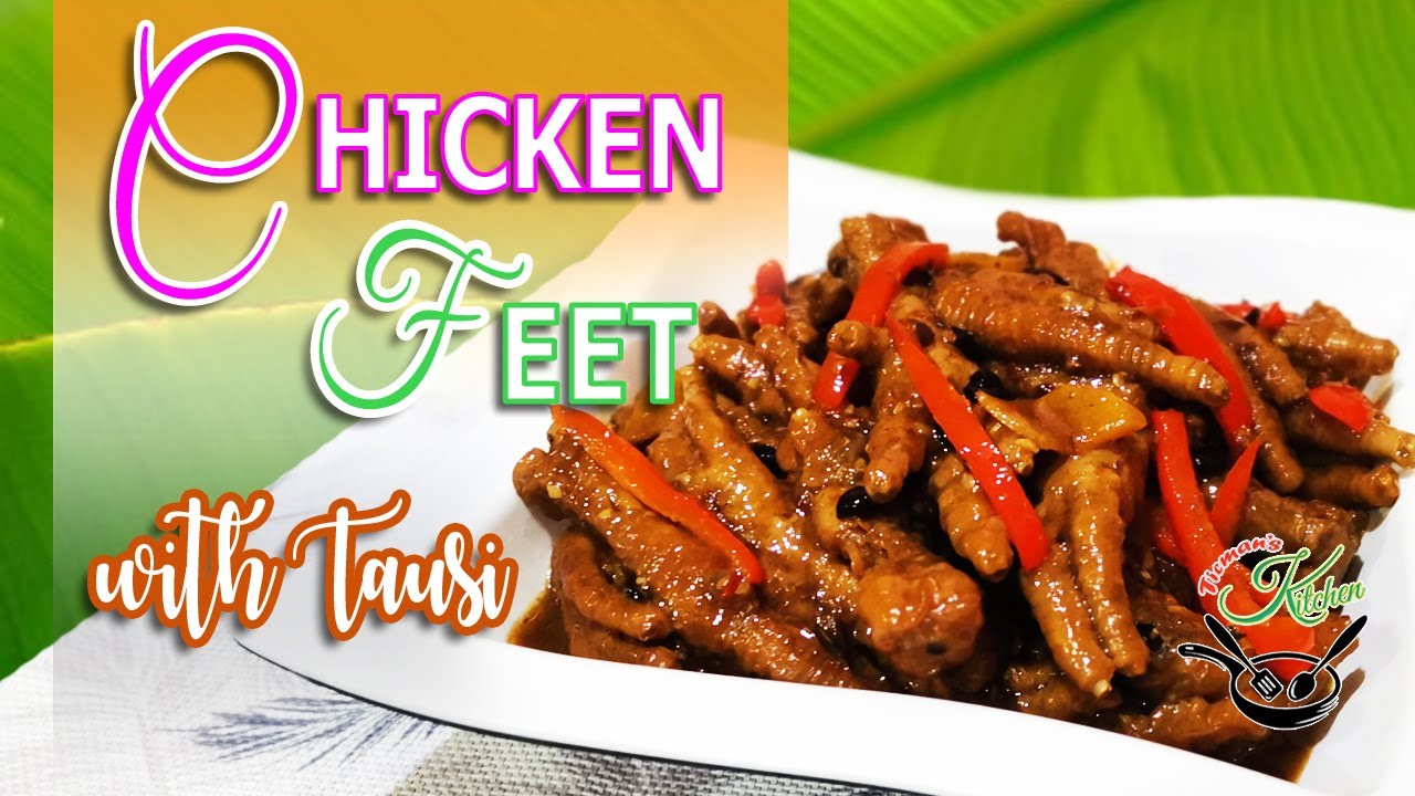 Chicken Feet with Tausi | How to make Dimsum Chicken Feet | Chicken ...