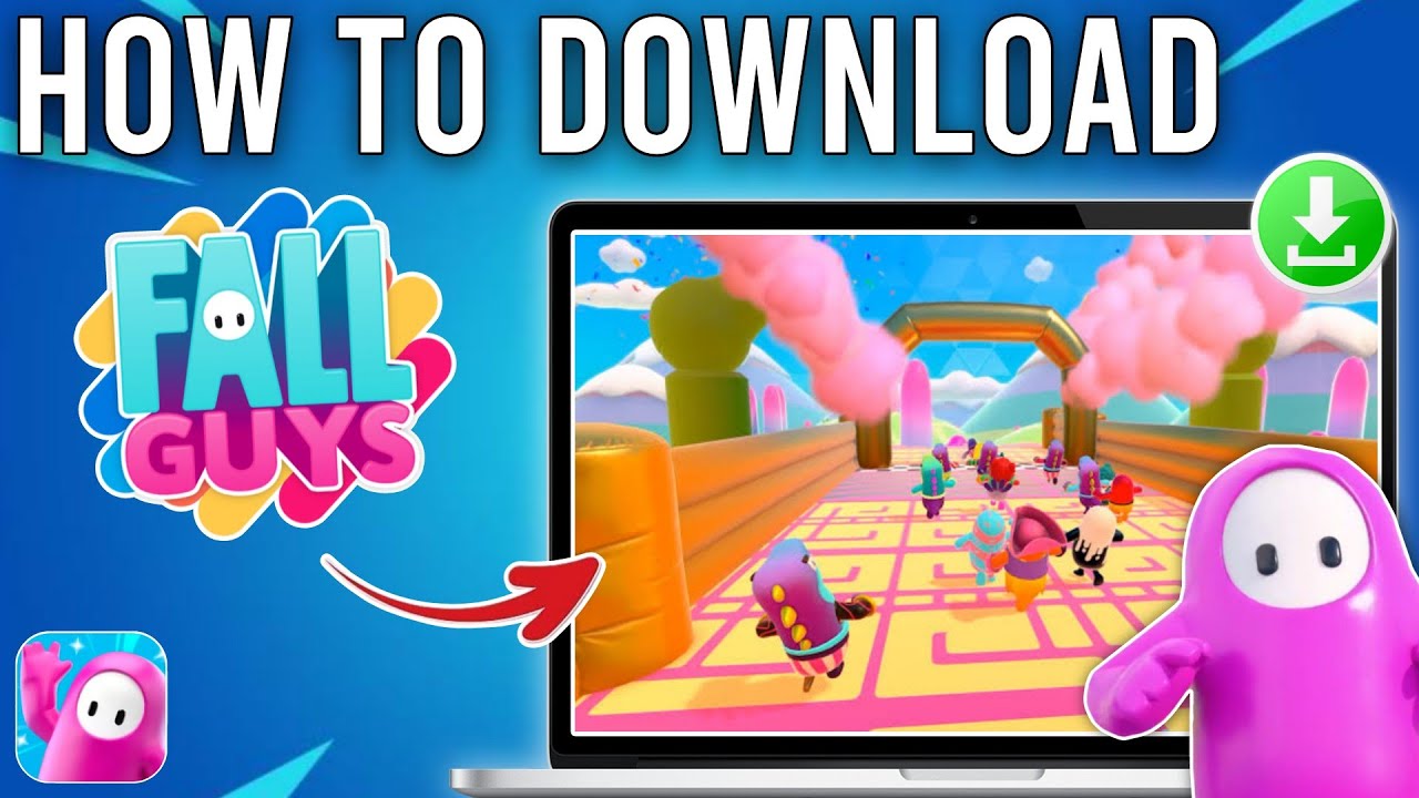 How to Download FALL GUYS on PC or Laptop FOR FREE - Tutorial - YouTube