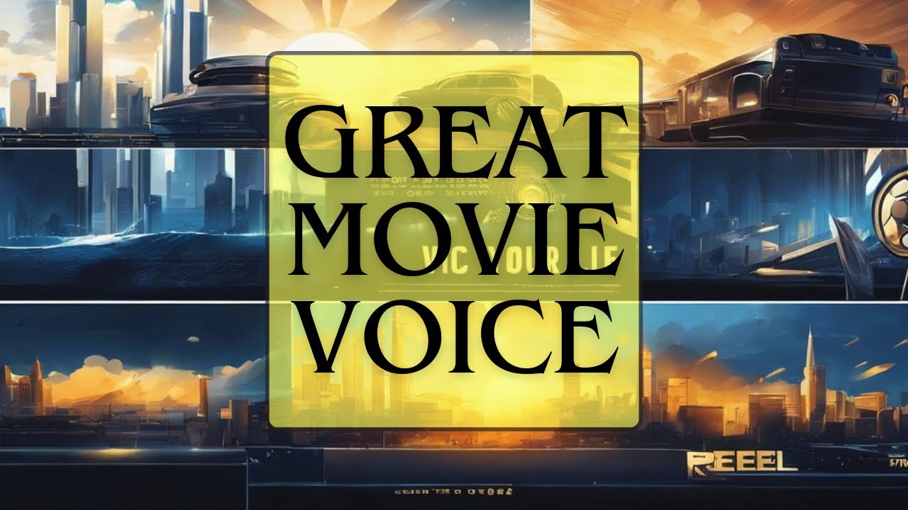My Movie Voice Sample Reel - Try My Voice Out For Your Work! - YouTube