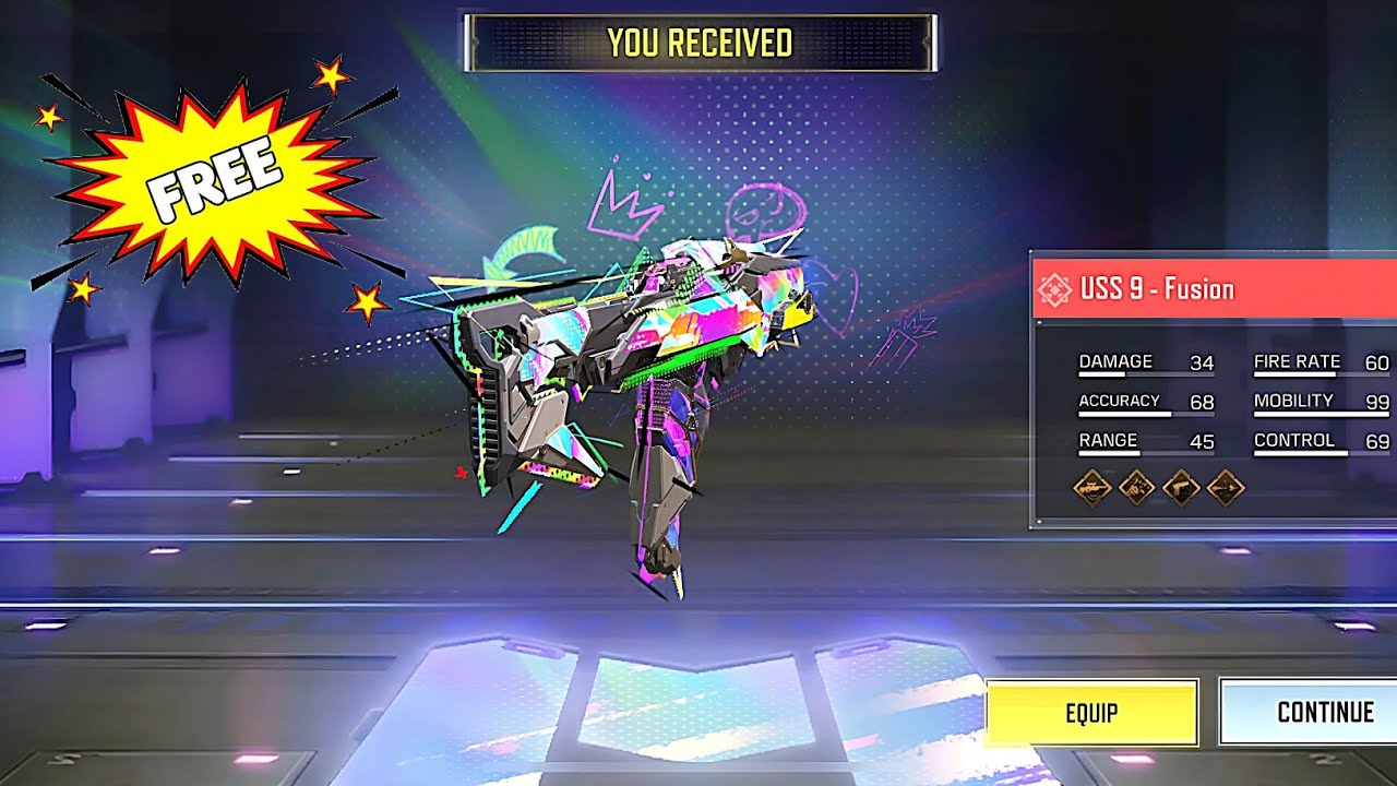 *NEW* How To Get FREE MYTHIC USS 9 - Fusion in COD MOBILE...🔥 - YouTube