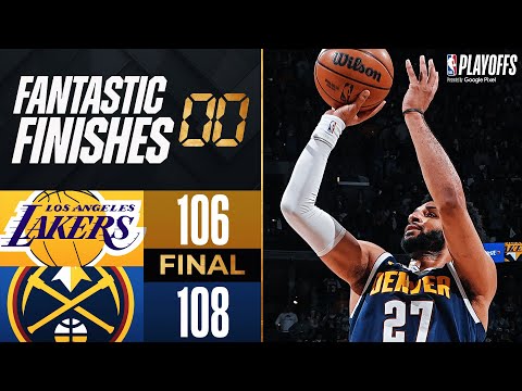 Final 5:23 MUST-SEE ENDING #7 Lakers at #2 Nuggets | Game 5 | April 29, 2024