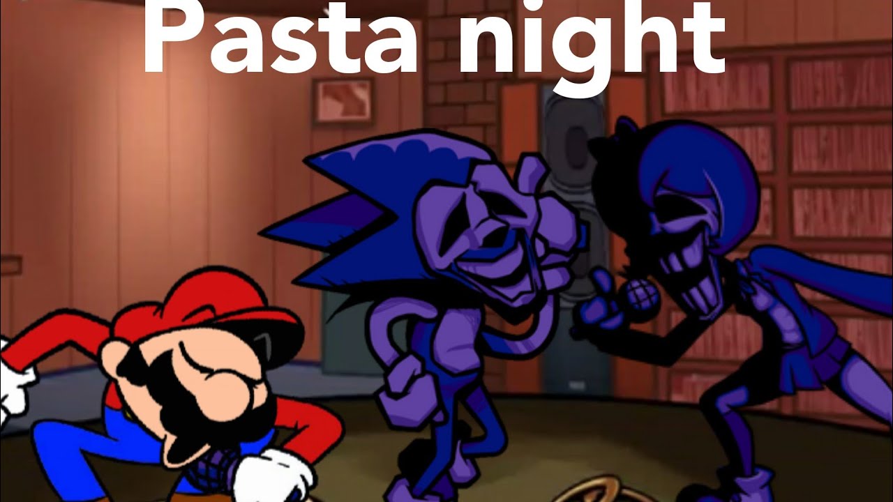 Majin night (pasta night but majin sonic, majin mario and majin sayori ...