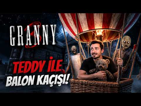 AYI TEDDY İLE ZOR MODDA BALON KAÇIŞI! 🎈- Granny 3 🔴 CANLI YAYIN