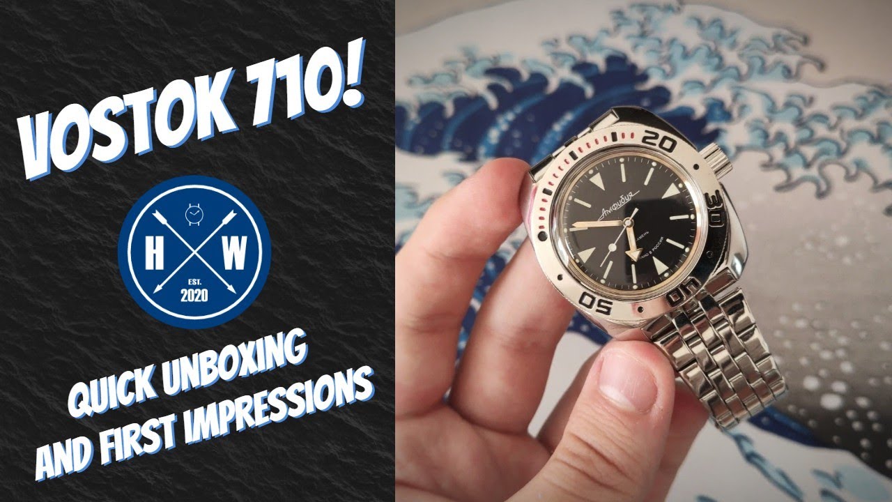 What Do You Get When Buying a Vostok? | Vostok Amphibia 710 Unboxing ...