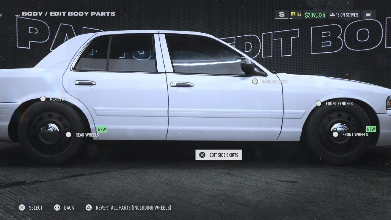 Need for Speed Unbound PS5 1,142 horsepower Ford Crown Victoria Raw ...