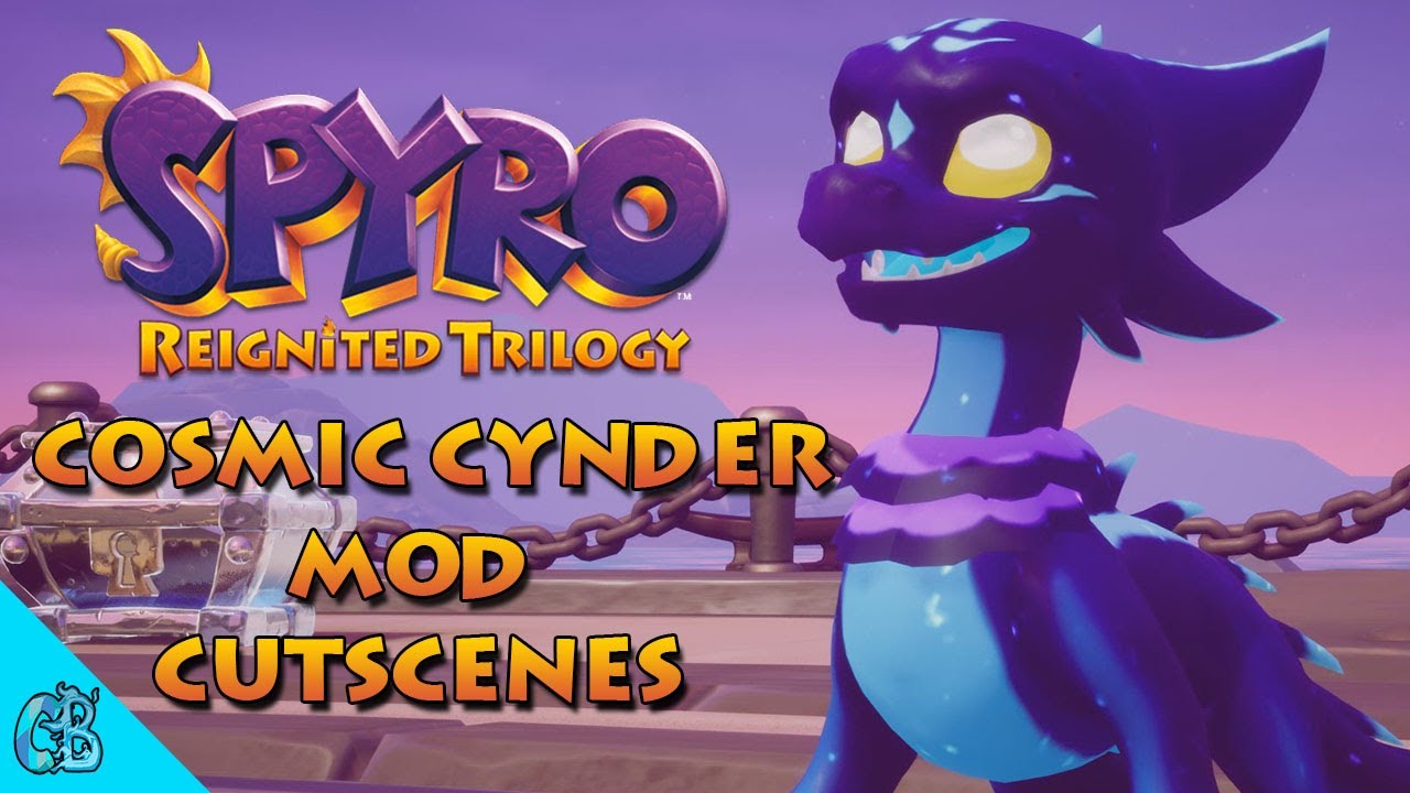 Spyro Reignited Trilogy PC Mod - Cosmic Cynder Mod Cutscenes - YouTube