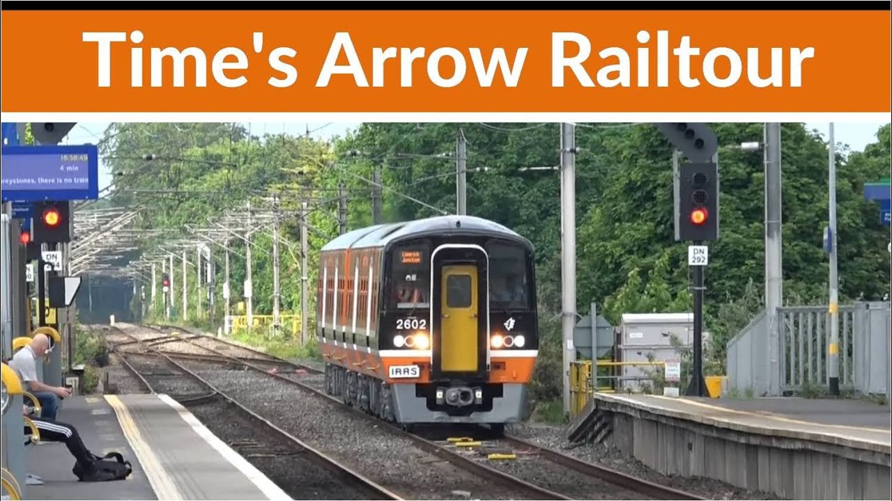 Irish Rail 2600 Class Time's Arrow Railtour - YouTube