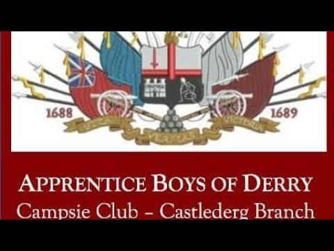 Castlederg Young Loyalists Auld Boys FB (Full Parade) @ Apprentice Boys ...