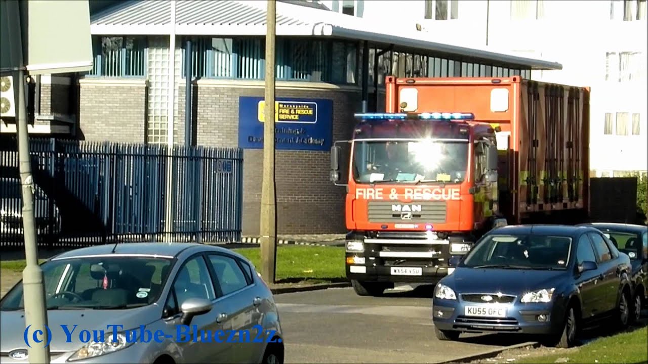 MERSEYSIDE FIRE & RESCUE SERVICE-SPECIAL RESCUE TEAM TURNOUT-SCANIA ...