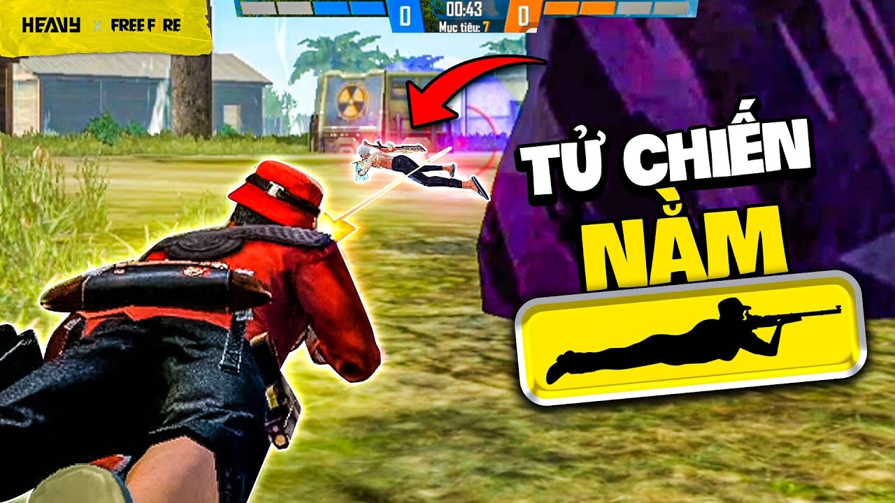 Team Free Fire quyết đấu nằm bắn trong tử chiến | HEAVY Free Fire - YouTube