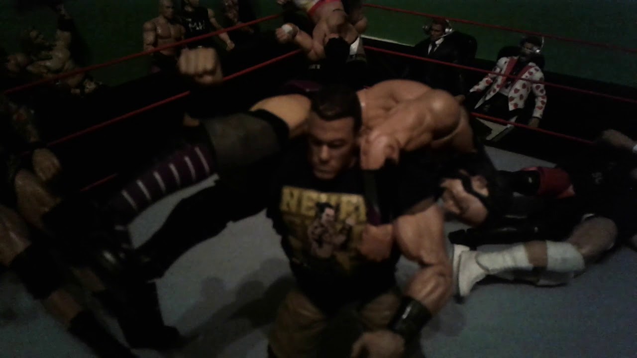 My first wwe set up - YouTube