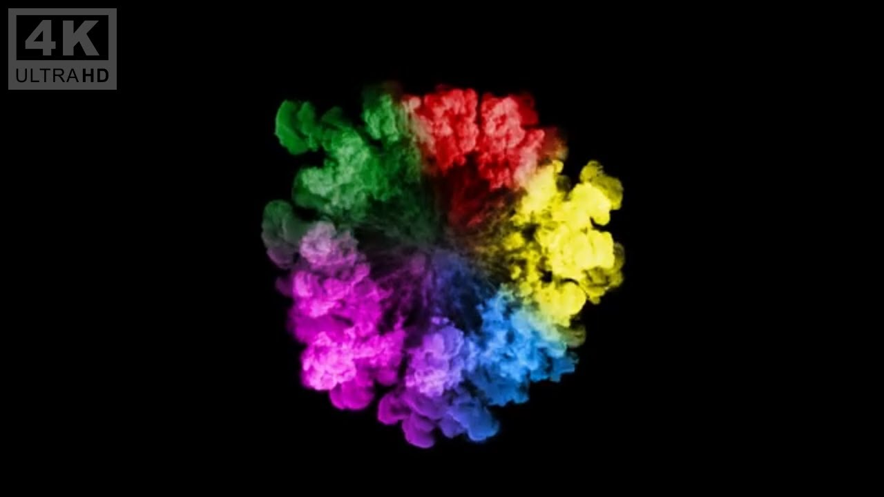 Colorful Explosions Effect | VFX | Dust Smokey - YouTube