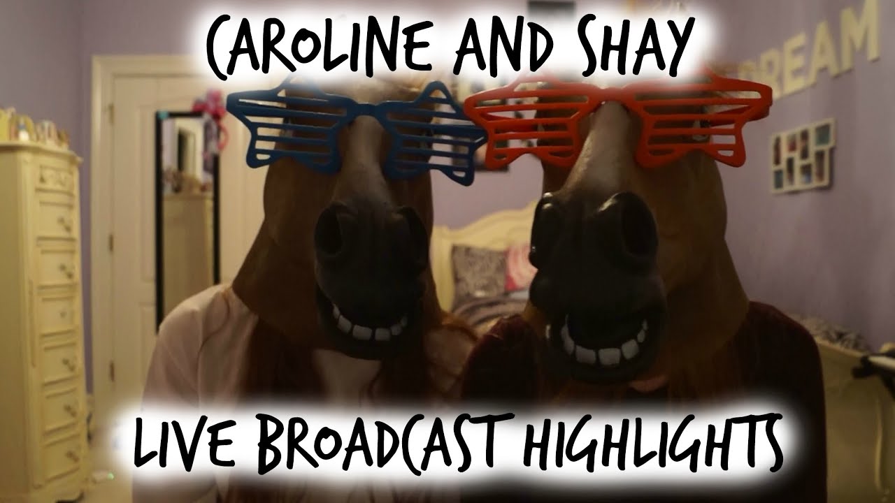 Caroline & Shay LIVE Broadcast Highlights! - YouTube