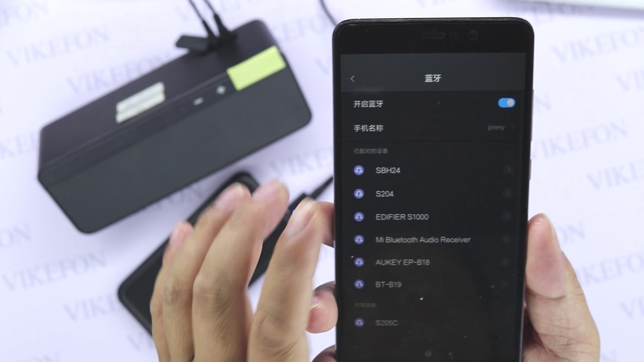 How to use VIKEFON KN320 Bluetooth Receiver and transmitter function ...