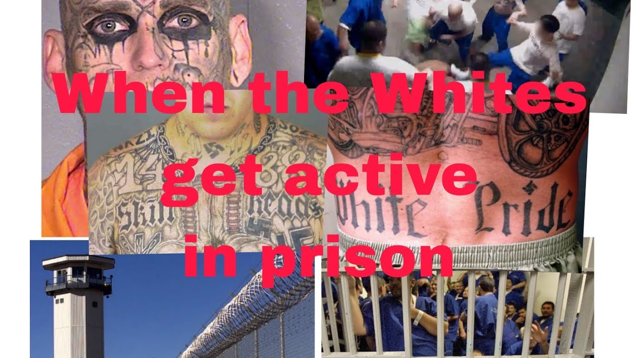 When whites get active in prison - YouTube