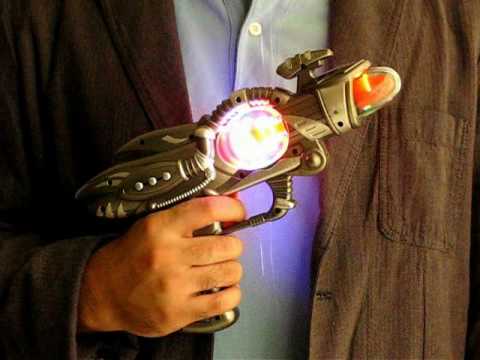 My Awesome New Raygun Toy - YouTube
