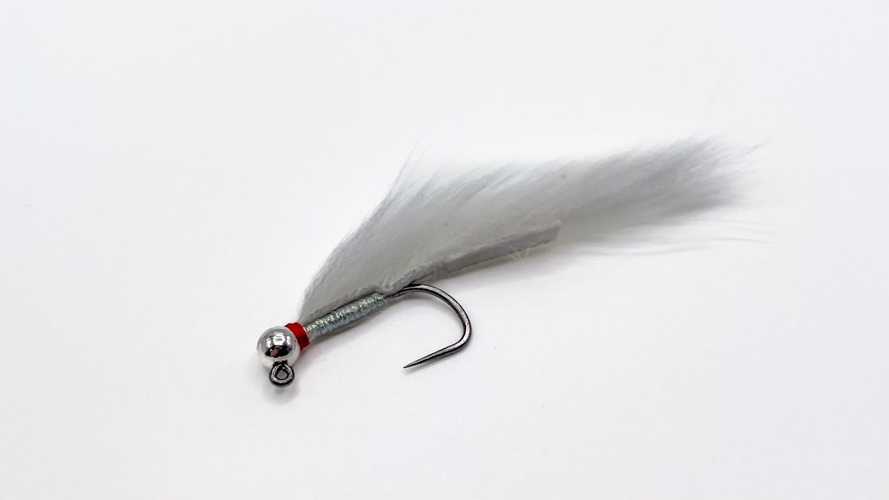 White Death Jig - Steelhead Fly - YouTube