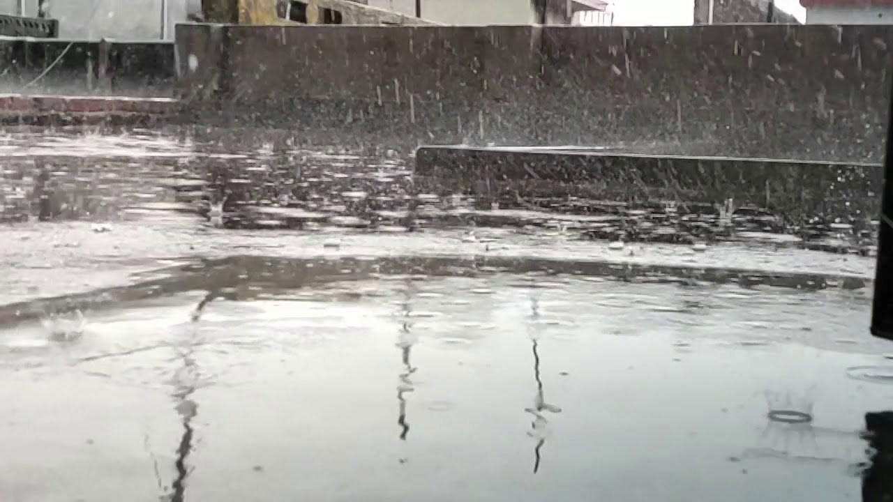Rain drops slow-motion - YouTube