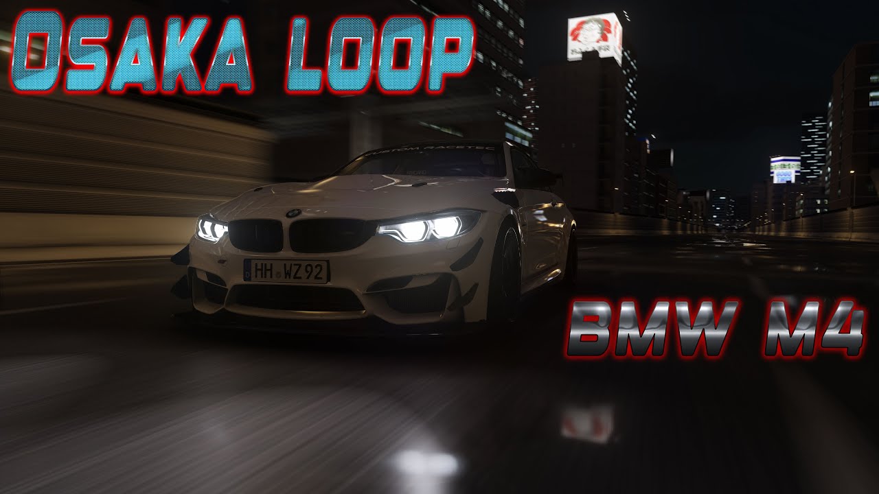 Assetto Corsa | Osaka Loop | Bmw M4 Competition | CSP 0.1.80 Preview 1 | PURE 0.142.7 | - YouTube
