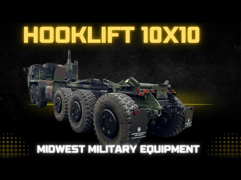 2007 Oshkosh M1075 10x10 PLS Hook Lift Truck