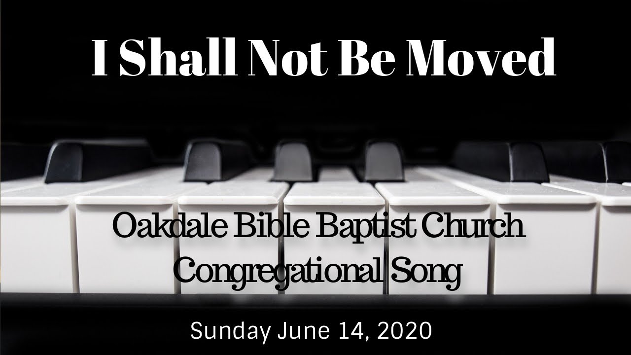 I Shall Not Be Moved - YouTube