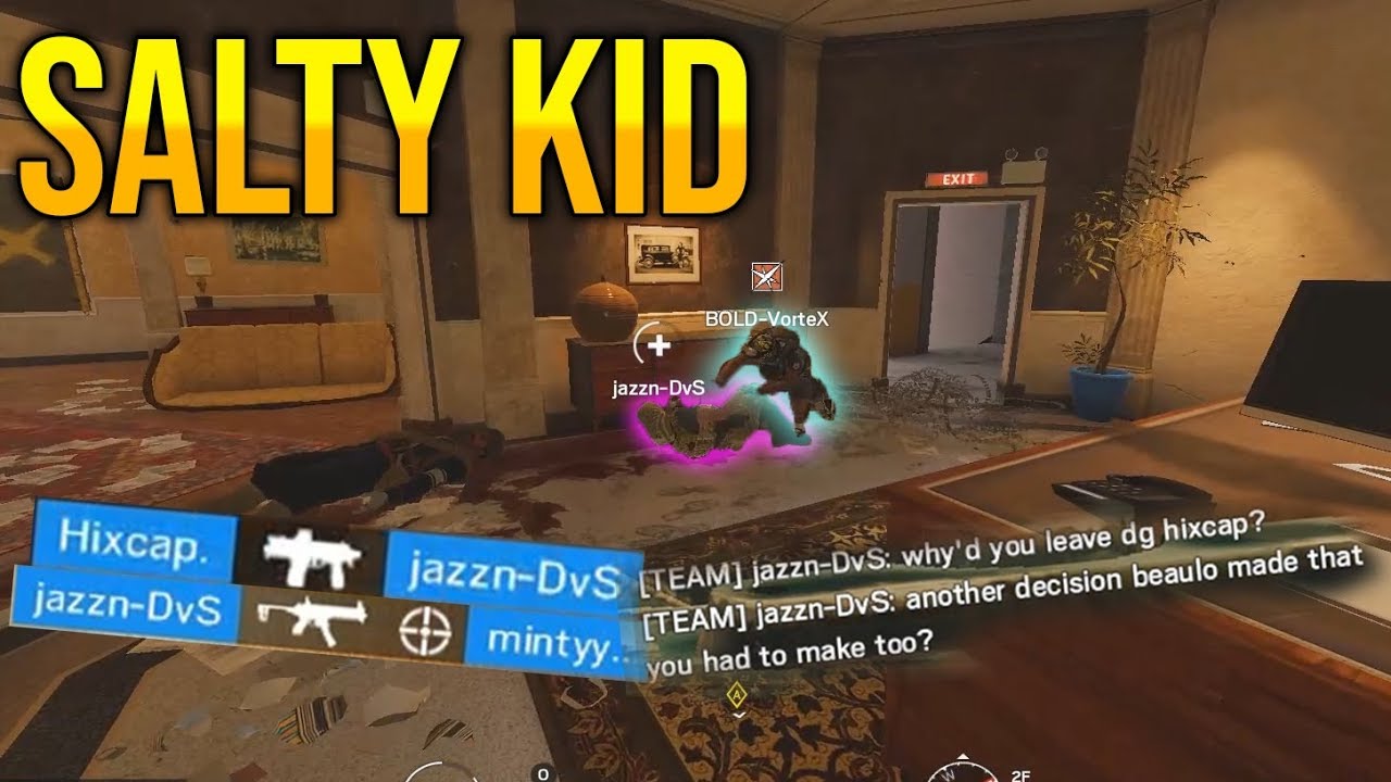 The Most Salty Kid in Ranked - YouTube