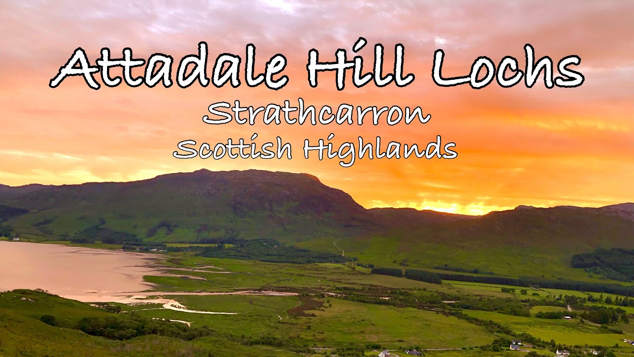 Attadale Hill Lochs / Strathcarron / Fly Fishing / Scottish Highlands ...