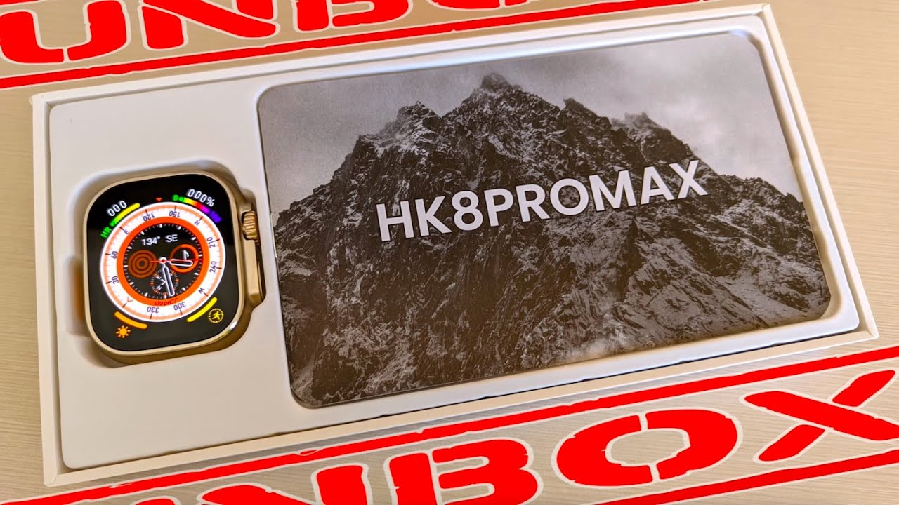 ⌚ HK8 Pro Max 📦 Unboxing 📦 - YouTube