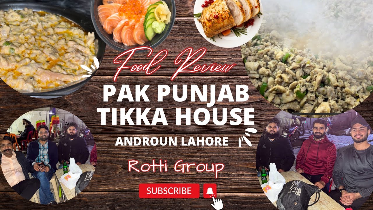 Pak Punjab Tikka House | Food Review | Rotti Group - YouTube