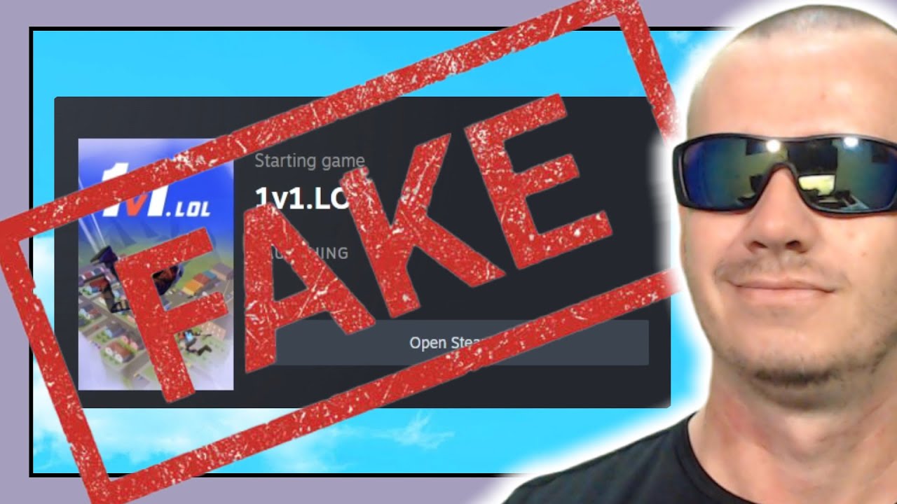 First PLAY Of Fake FORTNITE (1v1.LOL) Before FORTNITE CHAPTER 5 SEASON ...