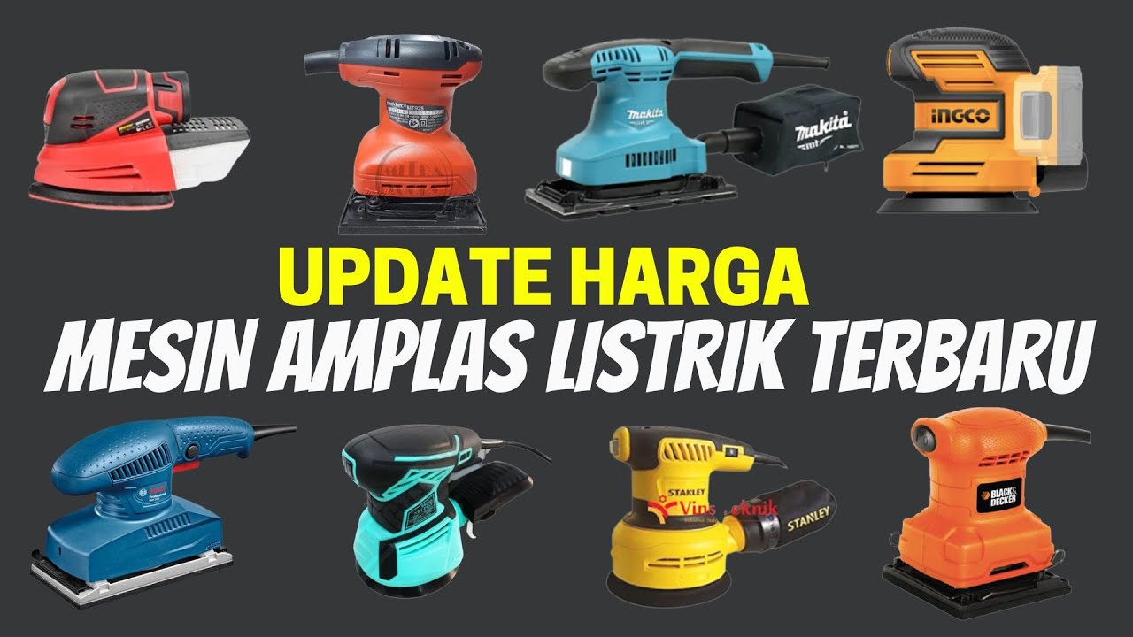 10 Rekomendasi Mesin Amplas Listrik Terbaik Terbaru Tahun 2023 - YouTube
