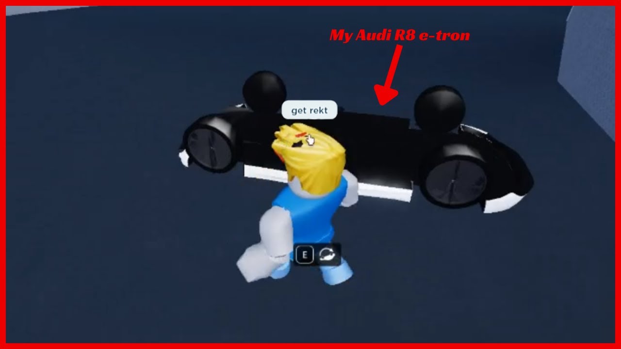 An Audi R8 E-tron vs. A Roblox Path Giver - YouTube