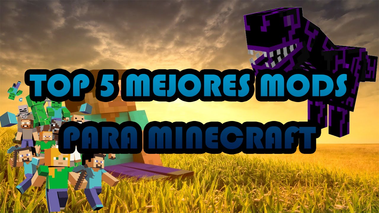 top 5 mejores mods para minecraft 1.7.2 - YouTube