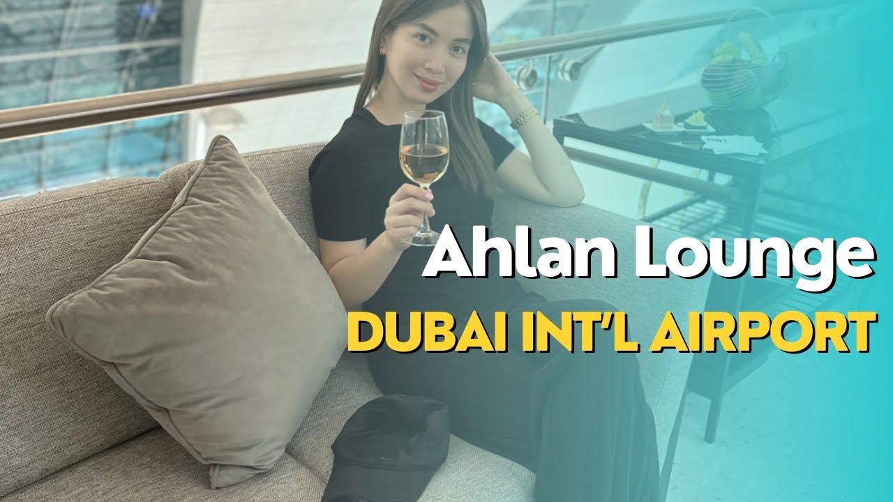 Ahlan Lounge | Dubai International Airport with Kids - YouTube