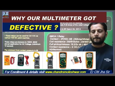 Why multimeter got defective ?? - YouTube
