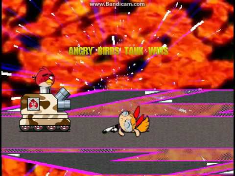 MUGEN Angry Birds Tank vs Blossom and Buttercup - YouTube