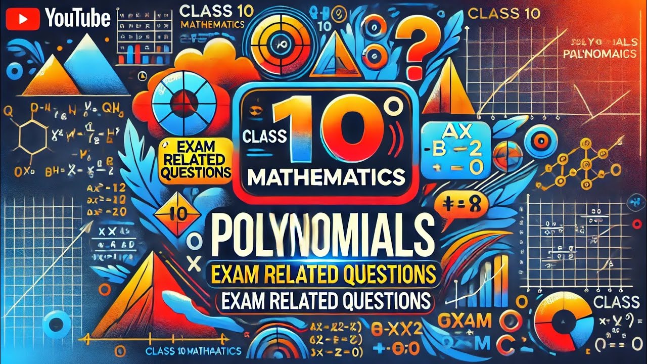 CLASS 10 MATHEMATICS POLYNOMIALS Very important question. - YouTube