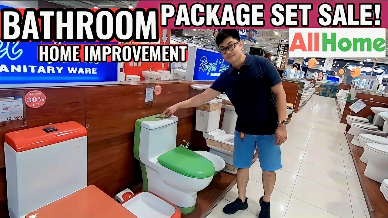 PACKAGE SET SALE! BATHROOM SANITARY WARE, SHOWER SLIDING DOOR | MODERN ...