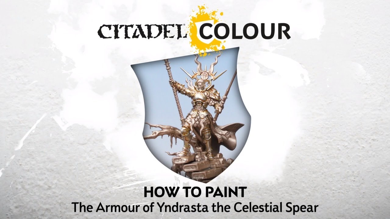 How to Paint Stormcast Eternals: Yndrasta, the Celestial Spear's Armour ...