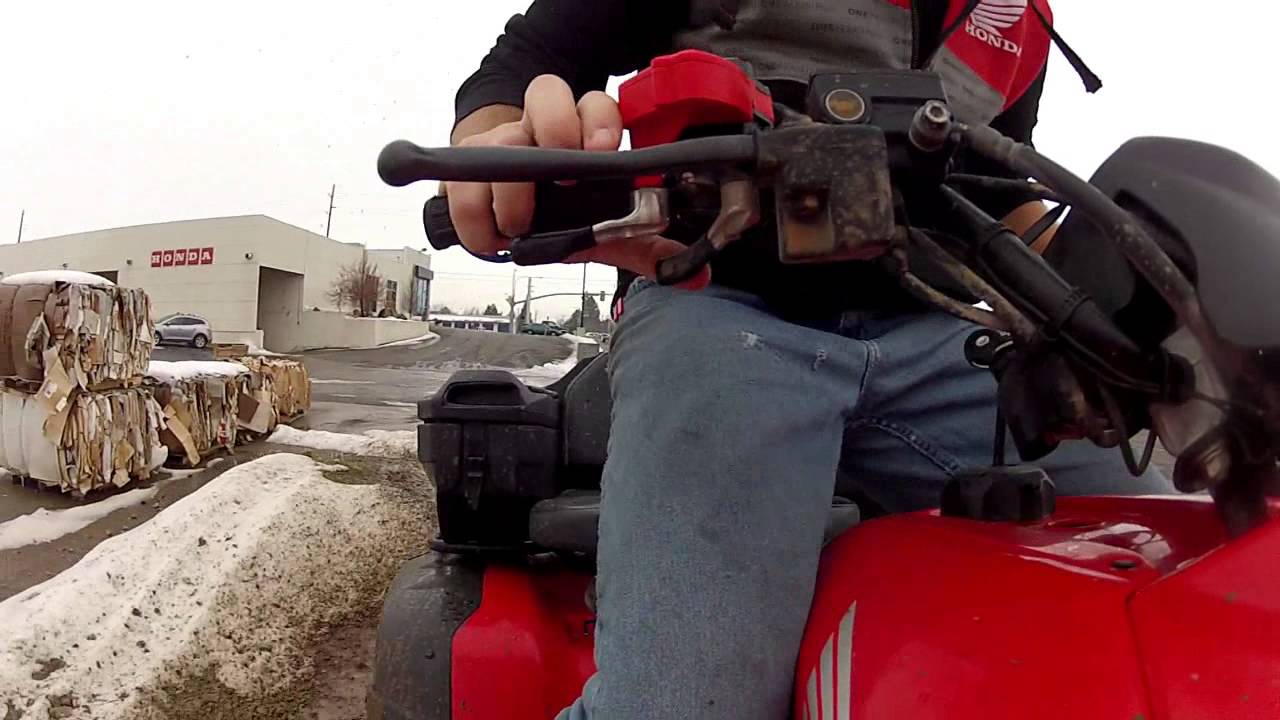 DXTrigger: The 1st ATV Finger Throttle - YouTube