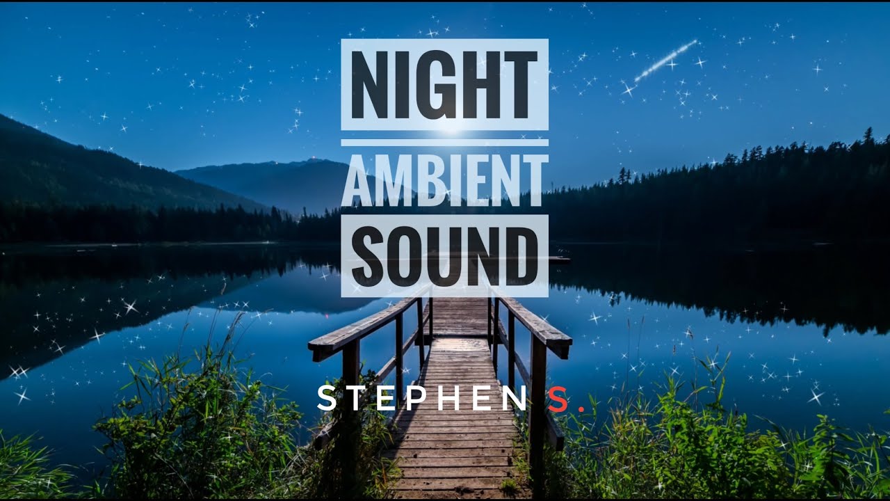 Night Ambient Sounds, Cricket, Swamp at Night, Study, Sleep and ...