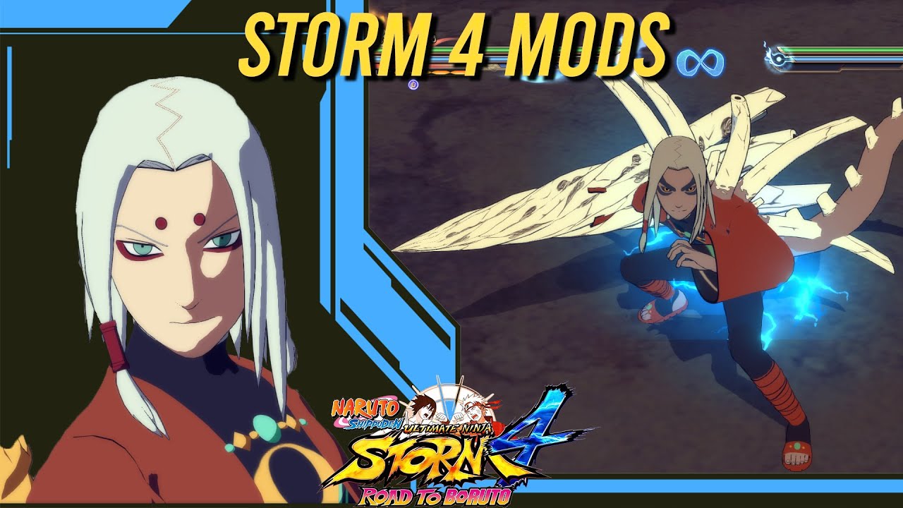 Kimimaro Outfit Lunar Eclipse - Naruto Storm 4 mods - YouTube