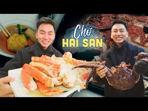 🇯🇵Chợ hải sản ở Nhật & chuyện lạ nơi \