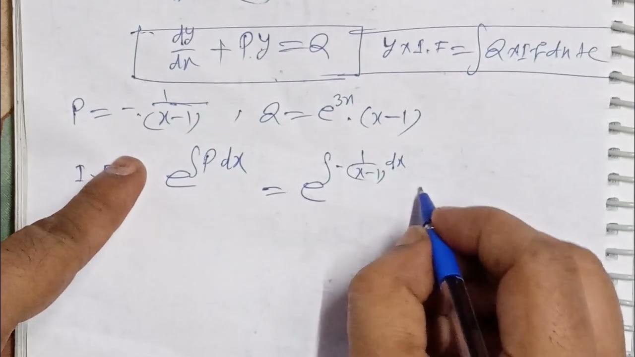 Solve x 1 dy dx y e 3x x 1 2 YouTube solve-x-1-dy-dx-y-e-3x-x-1-2-youtube