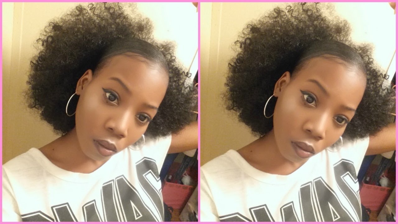 How to | SLEEK LOW PUFF ON NATURAL HAIR | FOR BEGINNERS - YouTube