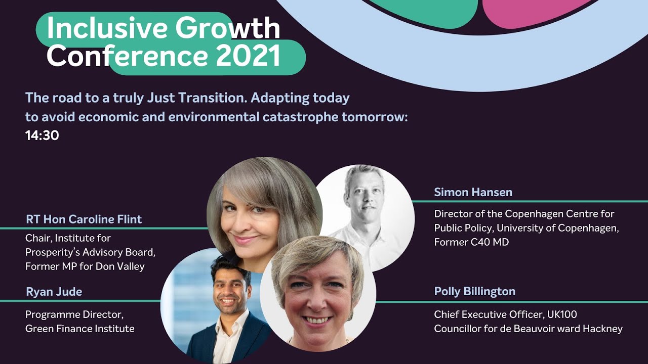 CPP's Inclusive Growth Conference: The road to a truly Just Transition #IGConf2021 - YouTube