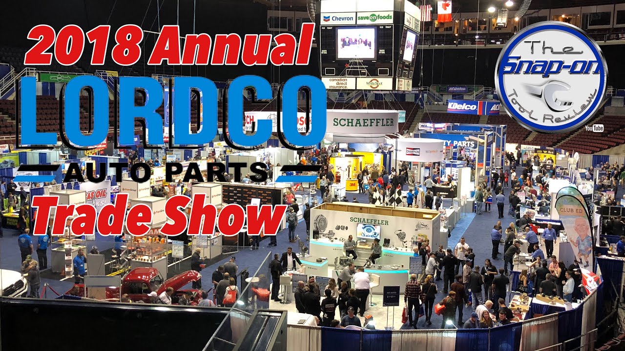 2018 Lordco Trade Show Walk Through - Lots Of Tools! - YouTube