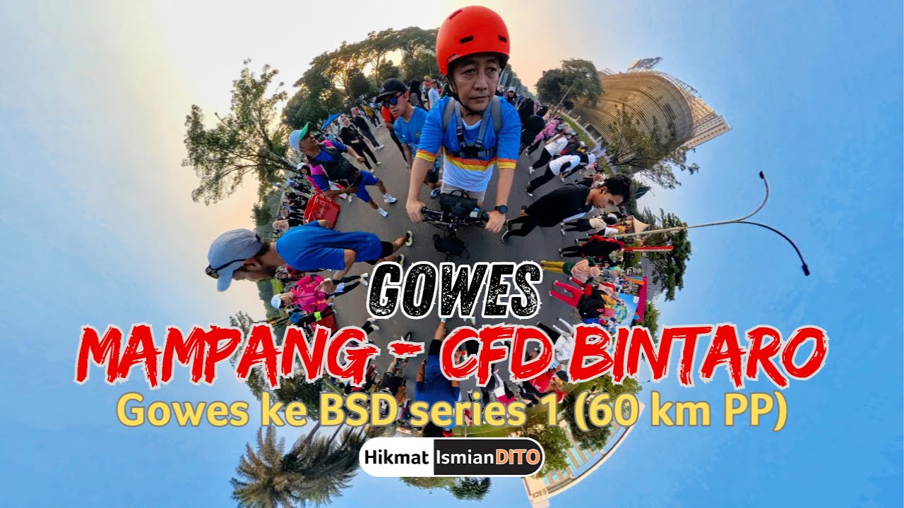 Gowes Mampang - CFD Bintaro ‼️ Gowes ke BSD series 1 - YouTube